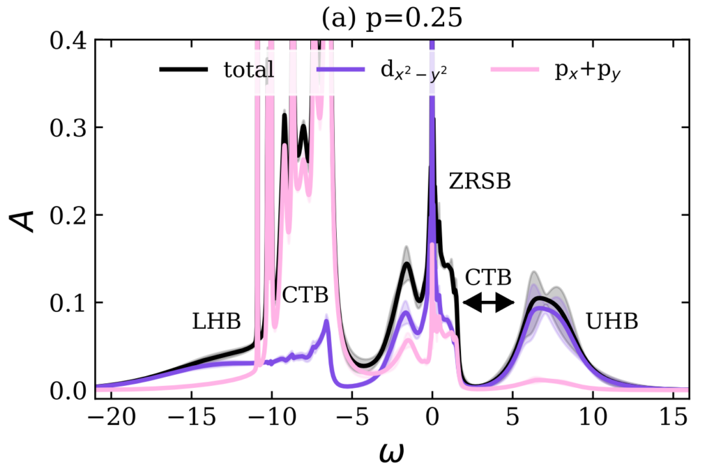 New Preprint Single And Two Particle Observables In The Emery Model A Dynamical Mean Field